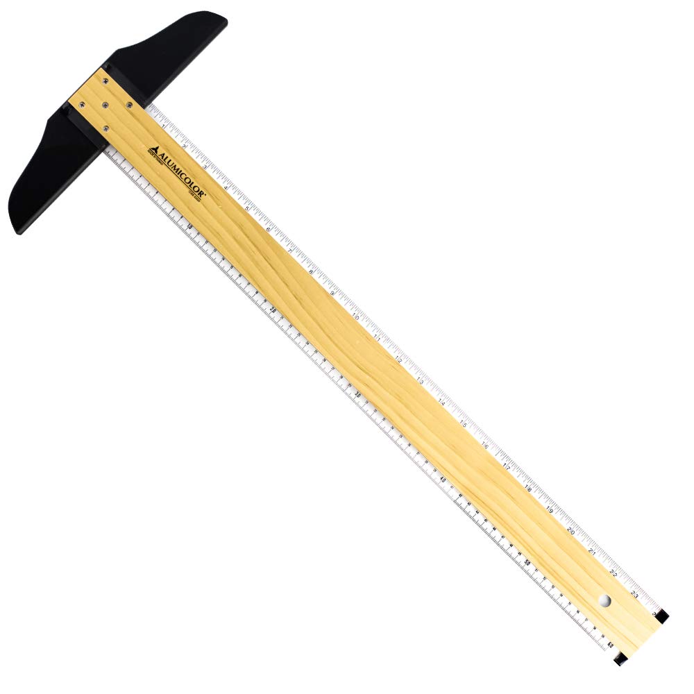 Snapklik.com : Alumicolor Acrylic Calibrated T-Square For Art, Framing ...