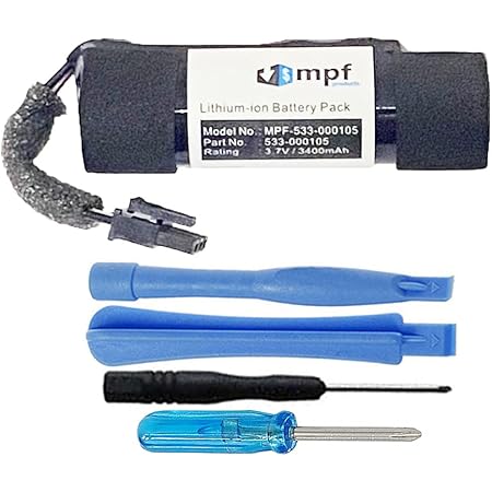 Amazon.com: MPF Products 3400mAh Extended 00798-601-8207 Battery ...