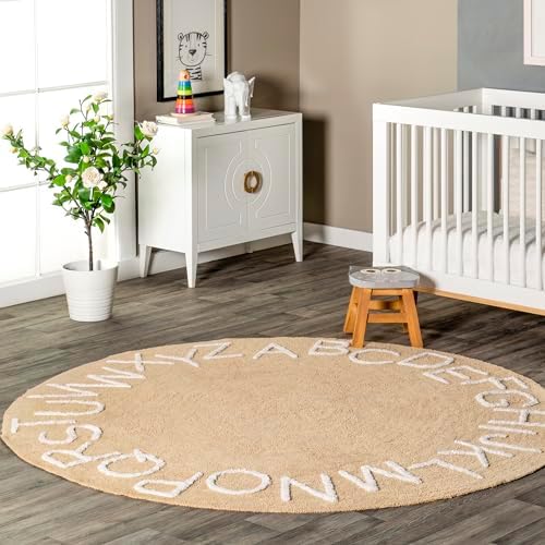Amazon.com: LIVEBOX ABC Play Room Round Kids Rug Circle for Playroom ...
