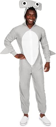Amazon.com: Tipsy Elves Halloween Men’s Hammerhead Shark Costume ...
