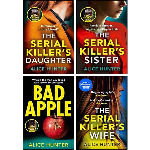 The Serial Killer Series 4 Books Collection Set By Alice Hunter (The ...