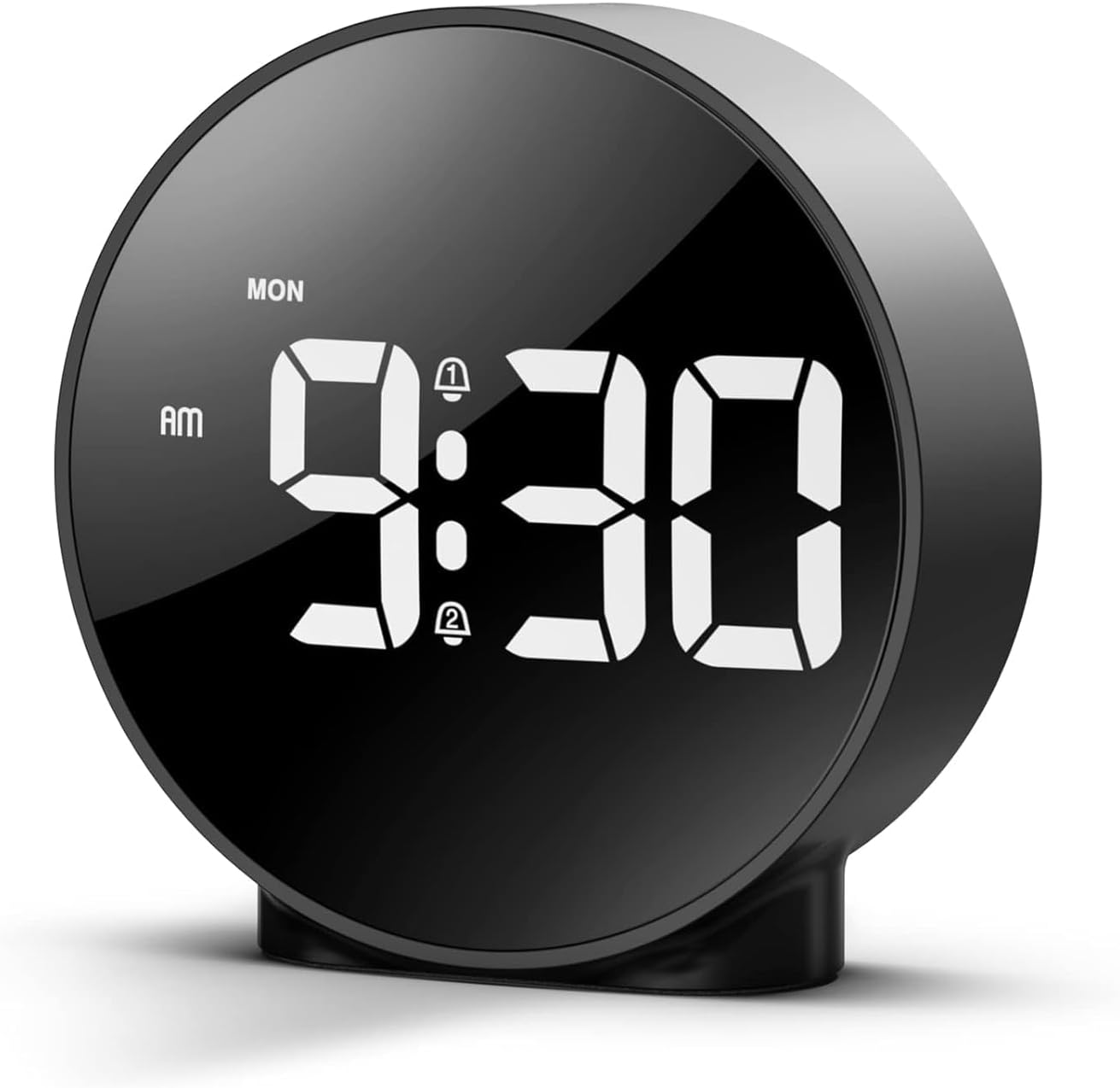 Buy Ajanta Quartz Plastic Digital Alarm and Table clock, (13 x 8 x 4 cm ...