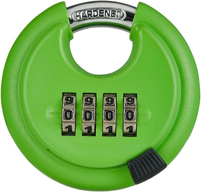 Snapklik.com : Guliffen Combo Lock 4 Digit Heavy Duty Discus Padlock ...