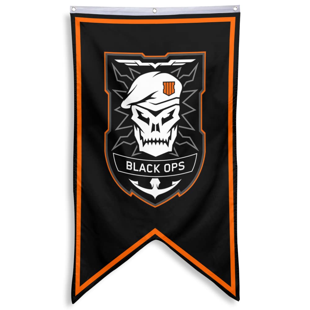 Amazon.com: Bayyon Black Ops Banner Flag 30x50 Inch Man Cave Home ...