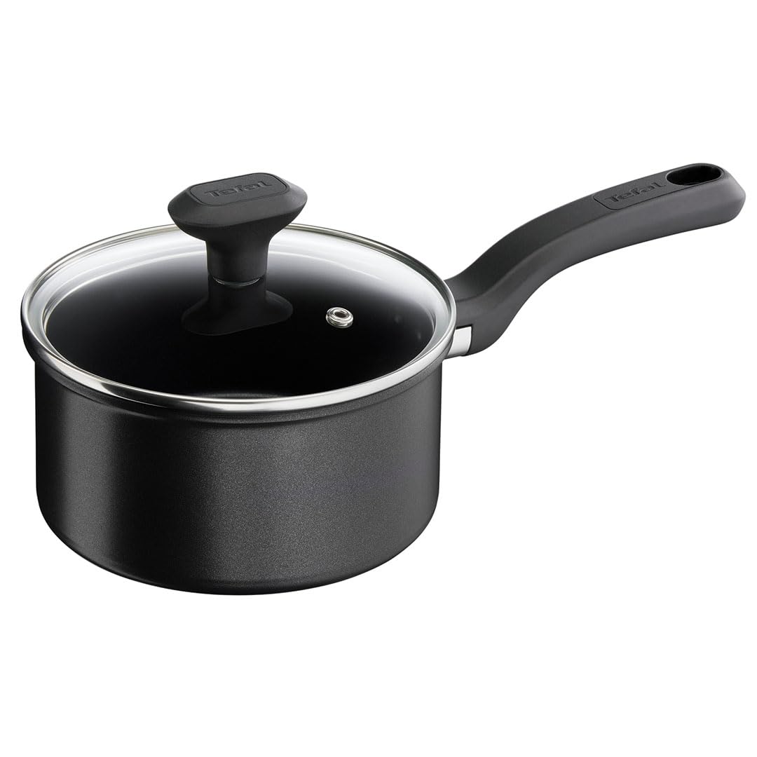 Tefal Cook-Well Non-Stick 18cm Induction Saucepan with Vented Glass Lid ...