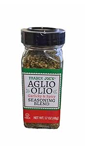 Amazon.com : Generic Trader Joe's Aglio Olio Garlicky & Spicy Seasoning Blend, 1.7 oz - Pack of ...