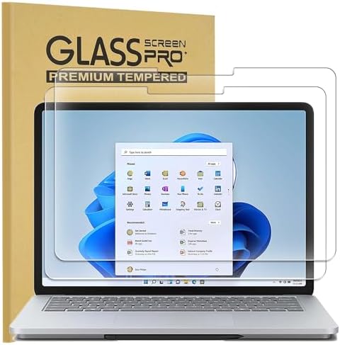 Amazon.com: KEANBOLL 2-Pack Surface Laptop Studio Tempered Glass Screen ...