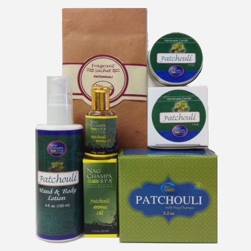 Amazon.com : Patchouli Lover's Spa Gift Set- Lotion, Soap, Oil, Candle ...
