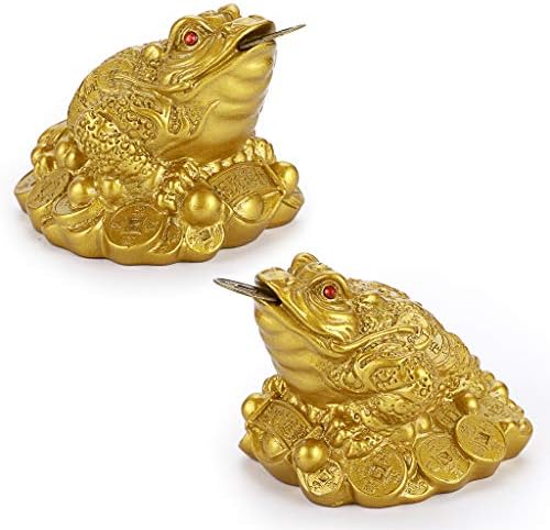 Amazon.com: MDLUU Large Money Toad Statue, Feng Shui Three Legged Toad ...