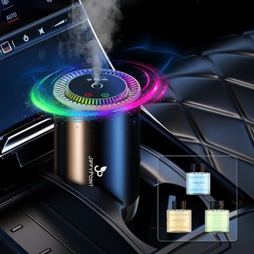 Amazon.com: JiffyPiont Smart Car Air Freshener | Car Essential Oil ...
