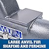Wilton - 1765, Tradesman 6-1/2” Round Channel Vise with Swivel Base ...