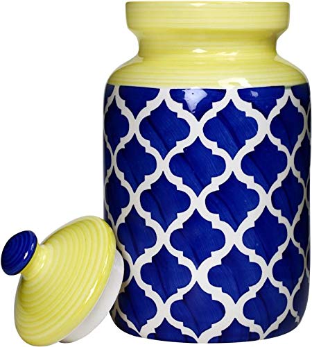 Buy Caffeine Ceramic/Stoneware Martban Barni Pickle Jar Container in ...