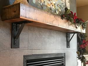 Amazon.com: Fireplace Mantel Support Bracket, Sold Individually ...