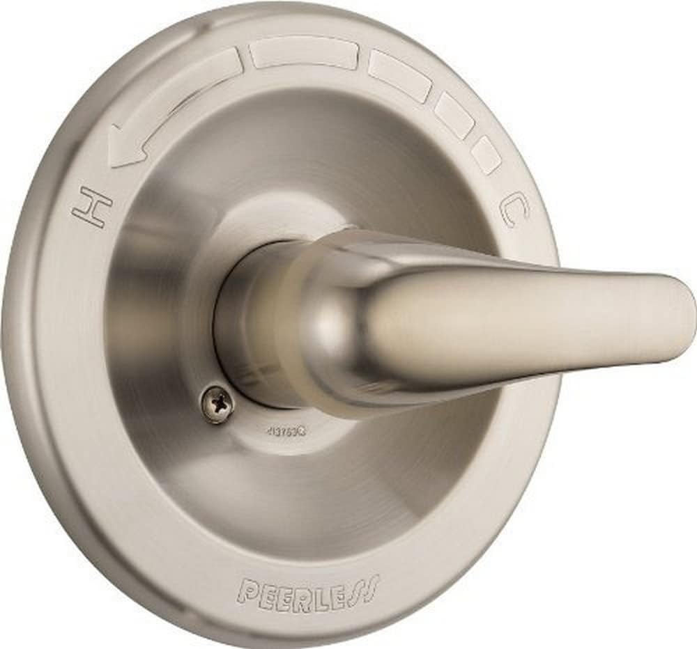 Peerless Single-Function Shower Handle Valve Trim Kit, Brushed Nickel ...
