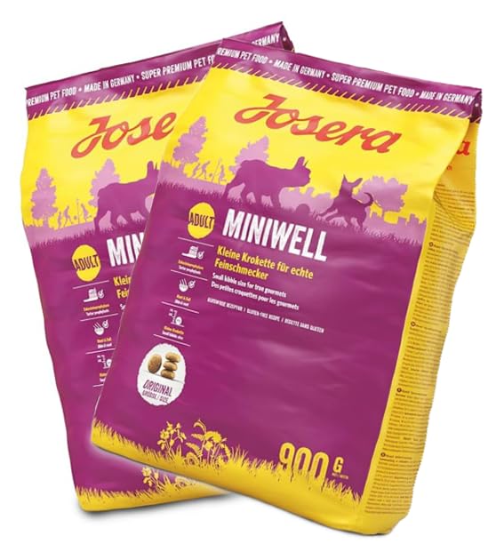 Josera Miniwell (900gms) Gluten Free Super Premium Dog Food for Mini ...