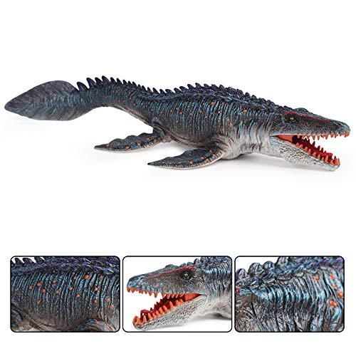 RCOMG Dinosaur Figure Mosasaurus Toy, Realistic Ancient Deep Sea ...