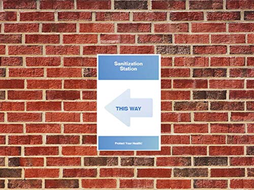 INSHOPFITTING Social Distancing Safety Floor Decals/POSTER Colorful ...