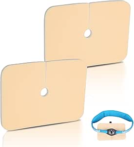 2pcs Tracheostomy Dressing Pad, 10 X 7.5cm Waterproof Foam Wound ...
