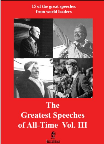 Amazon.com: The Greatest Speeches of All-Time Vol III : Various ...