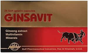 OMS Ginsavit Soft Gelatin Capsules 24s : Amazon.ae: Health
