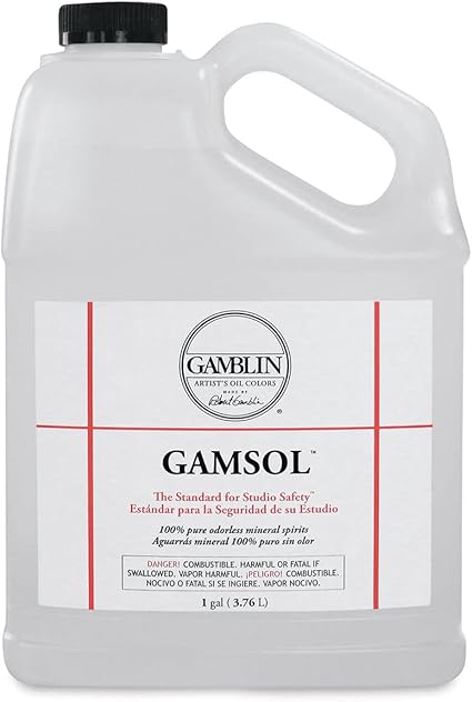Amazon.com: Gamsol Odorless Mineral Spirits 128 oz
