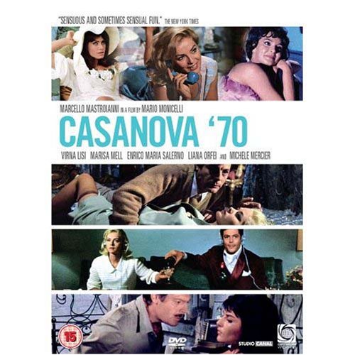 Amazon.com: Casanova '70 [Region 2] : Marcello Mastroianni, Marco ...