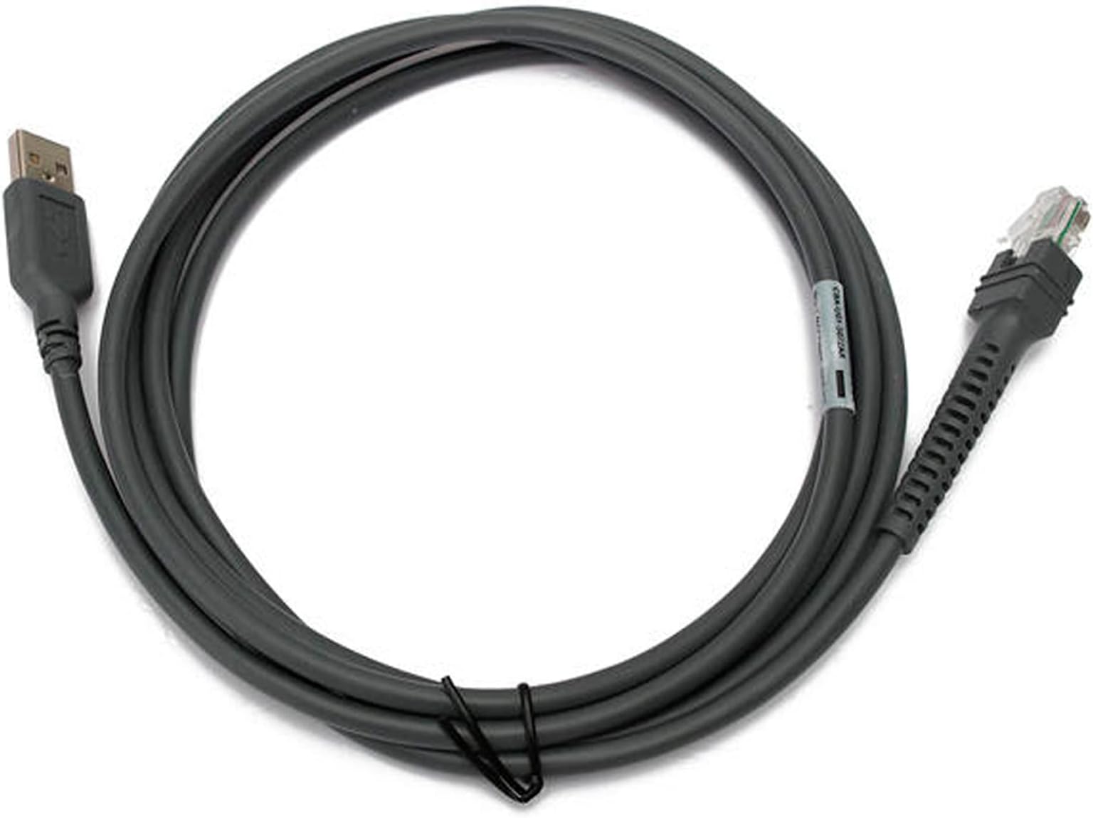 Amazon.com: Zebra CBA-U21-S07ZBR - Serial Cable (Black, 2.1 m, USB, EAS ...