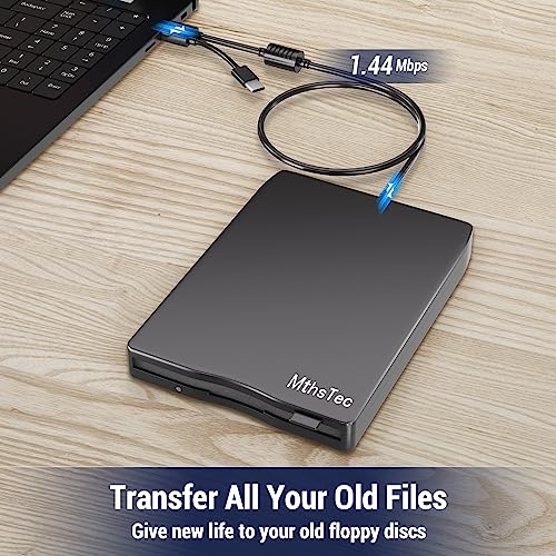 Snapklik.com : USB Floppy Drive, External 3.5 USB & Type-C External ...