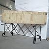 ZANNZA Funeral Stretcher Church Truck Coffin Rack Cart, High Load ...