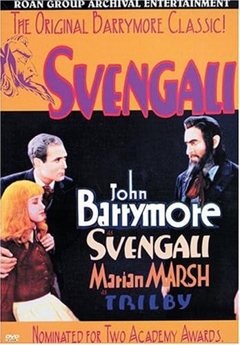Amazon.com: Svengali - Archival DVD Recordable : John Barrymore, Marian ...
