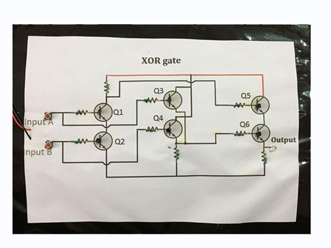 Xor Gate Transistor Diagram What's The Purpose Of Connecting This