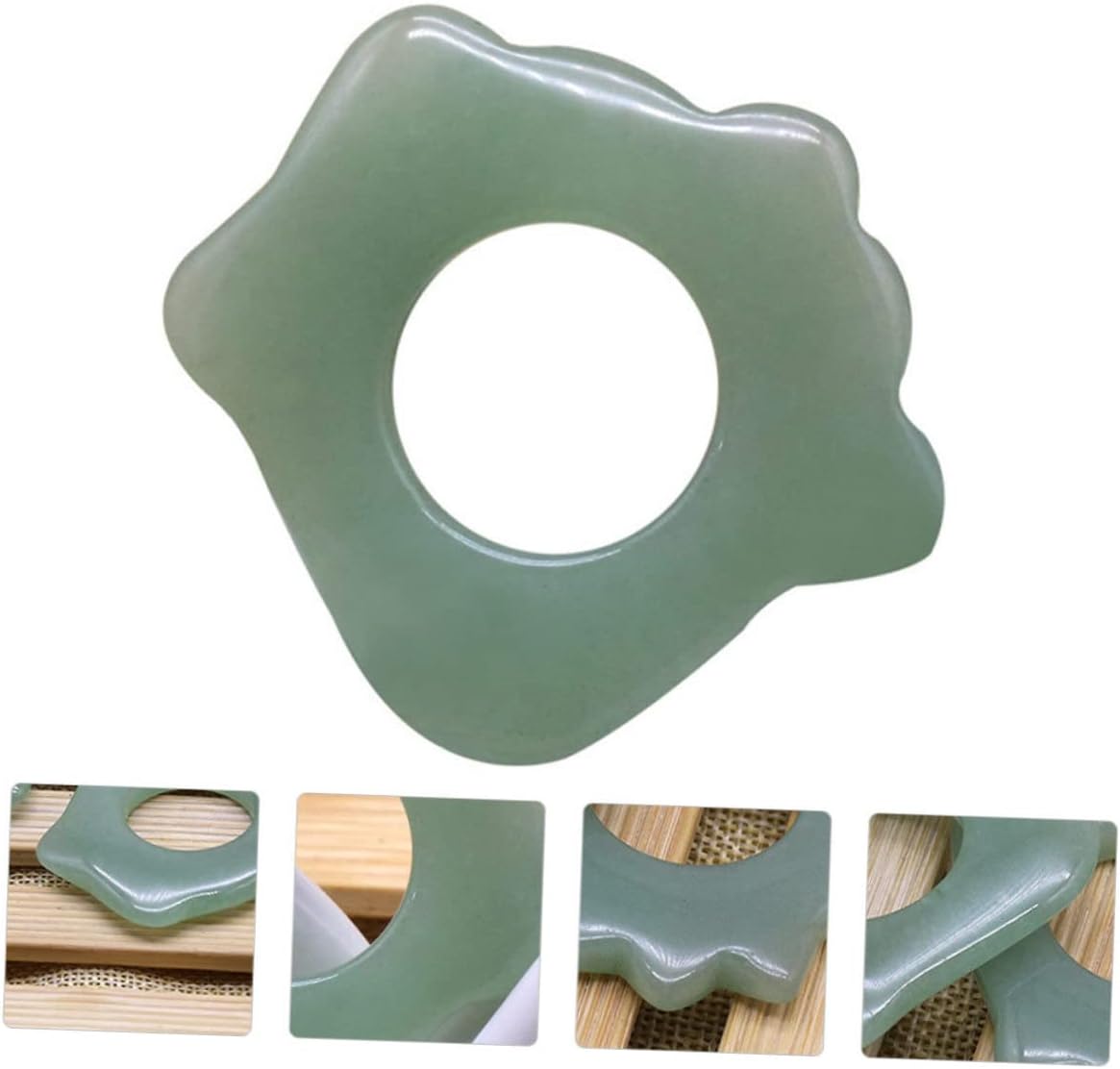 HEALEEP 1pc Scraping Board Ring Scraping Massage Stones Gua Sha Facial ...
