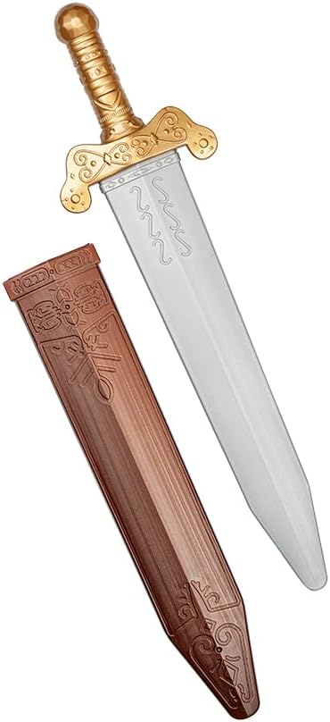 Wicked Costumes Kids Roman Sword with Scabbard Toy Weapon : Amazon.co ...