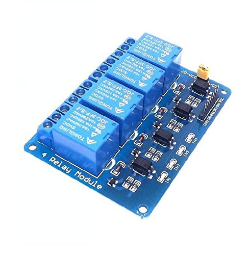 Buy YUANNIN 4 Channel Relay Module Microcontroller Development Board ...