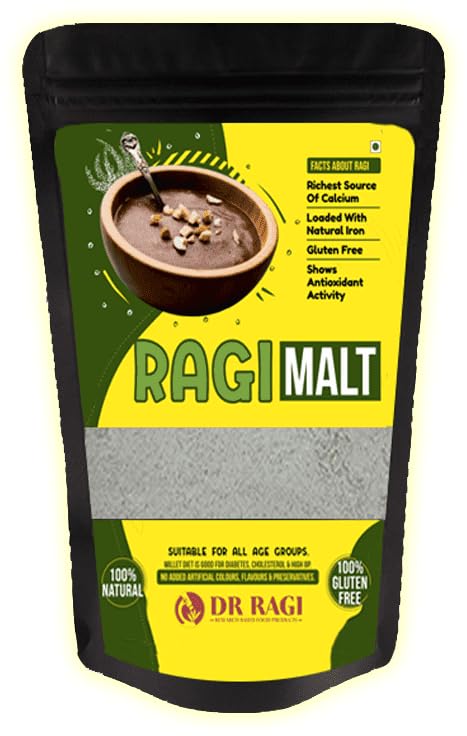 Dr Ragi Malt Premix | Finger Millet Health Mix Powder |Ragi Malt Premix ...
