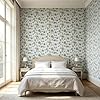 Amazon.com: PROSUCO Vintage Peel and Stick Blue Rose Vine Wallpaper 17. ...