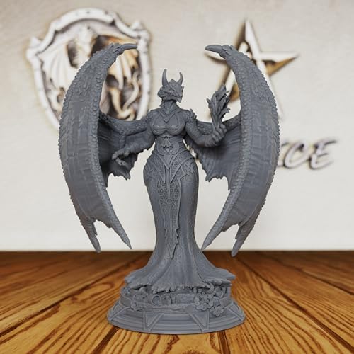 Amazon.com: Dungeons and Dragons Dragon Warlock Miniature - Unpainted ...