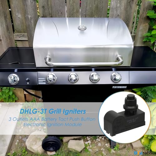 BBQration DHLG-3T Grill Igniters for Charbroil Performance Grill, 3 ...