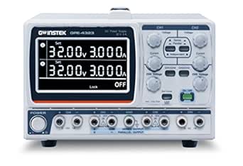 Amazon.com: GW Instek GPE-4323 GPE-X323 多輸出 DC 電源供應器,4 通道,212W,0-32 VDC ...
