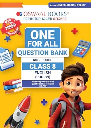 Oswaal CBSE Class-8 One for All English (Poorvi) For 2025-26 Exam | As ...