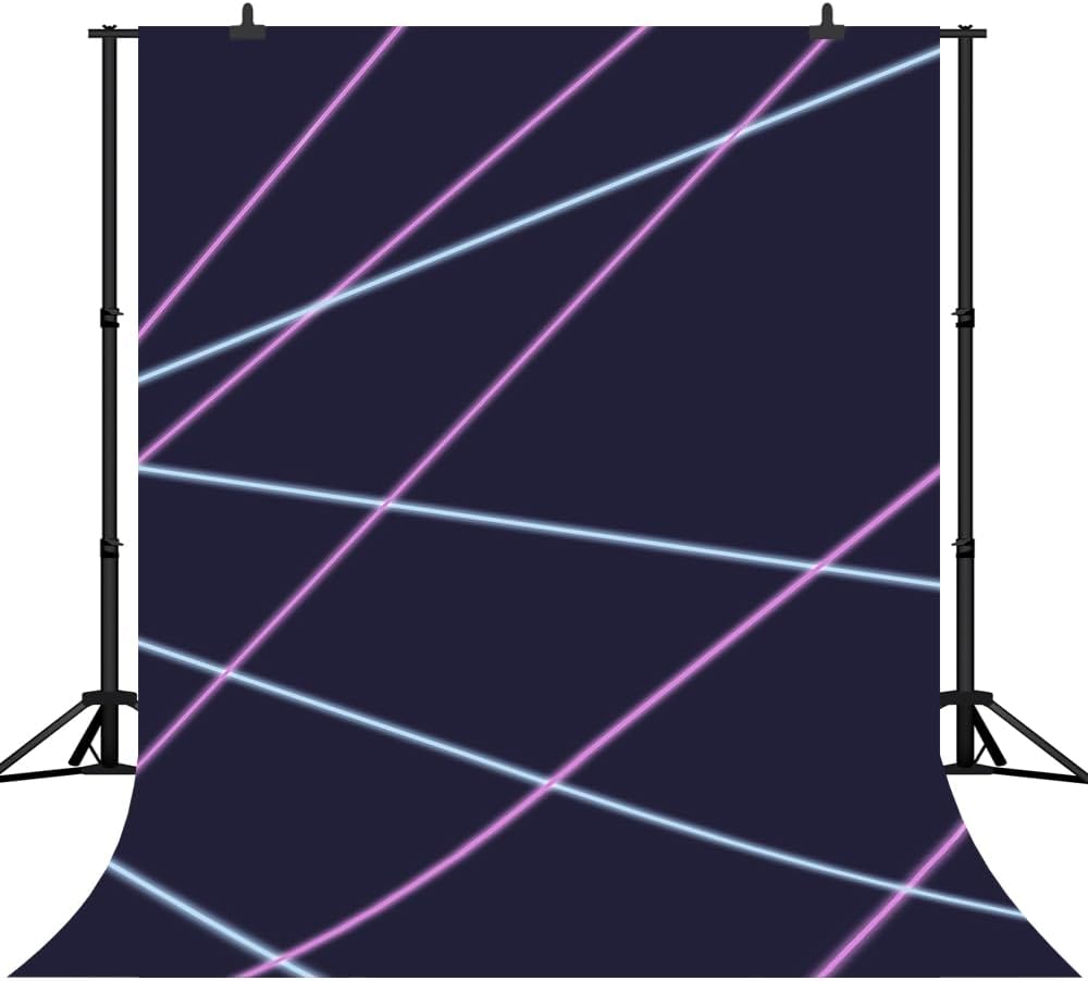 Amazon.com : CapiSco Laser Line Backdrop, 5'x7', Vinyl, SCAB543, for ...