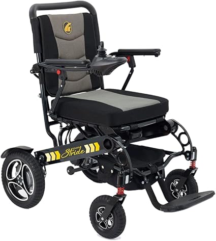 Amazon.com: Golden Technologies Stride Folding Travel Power Wheelchair ...