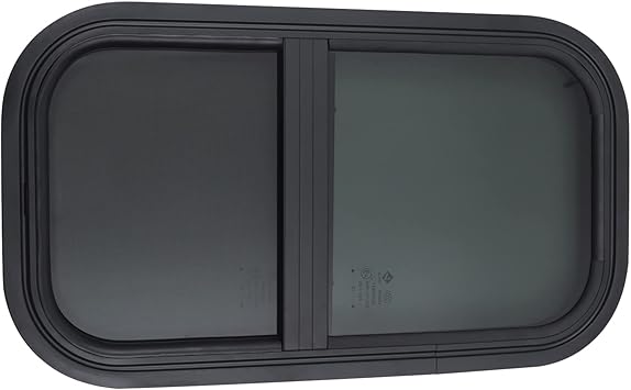 Amazon.com: RV Window Teardrop Cargo Vertical Trailer Window Vertical ...