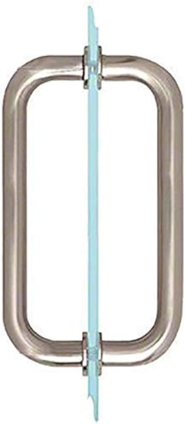 Dynasty Hardware 8" Back to Back Tubular Shower Door Pull for Frameless ...