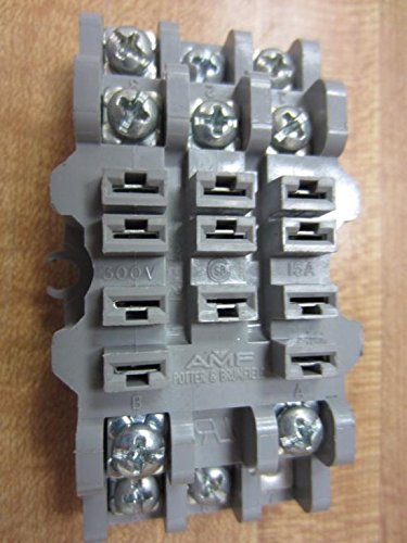 Amazon.com: Potter & Brumfield 27E121 AMF Relay Socket (Pack of 6 ...