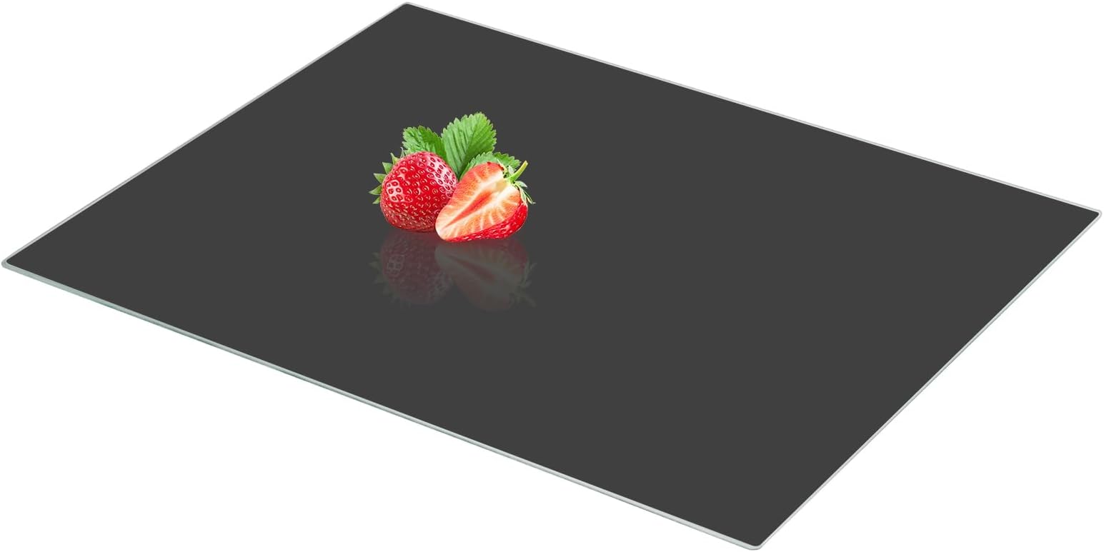 Amazon.com: Tempered Glass Cutting Board – Long Lasting Clear Glass ...
