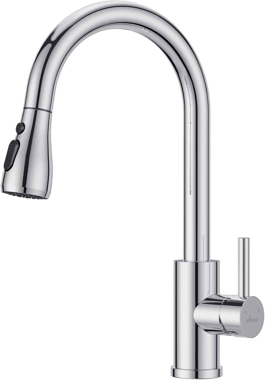 APPASO Kitchen Tap, Kitchen Sink Mixer Tap with Pull Out Sprayer ...