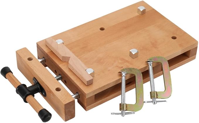 MECUTP Portable Workbench - Mini Wood Vice, Mobile Work Table Made of ...
