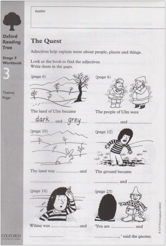 Oxford Reading Tree: Level 9: Workbooks: Workbook 3: The Quest and ...