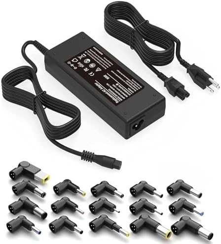 Amazon.com: 90W Universal AC Adapter Laptop Charger Replacement for ...